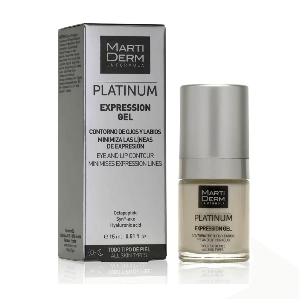 PLATINUM EXPRESSION GEL CONTORNO DE OJOS Y LABIOS – Dermática